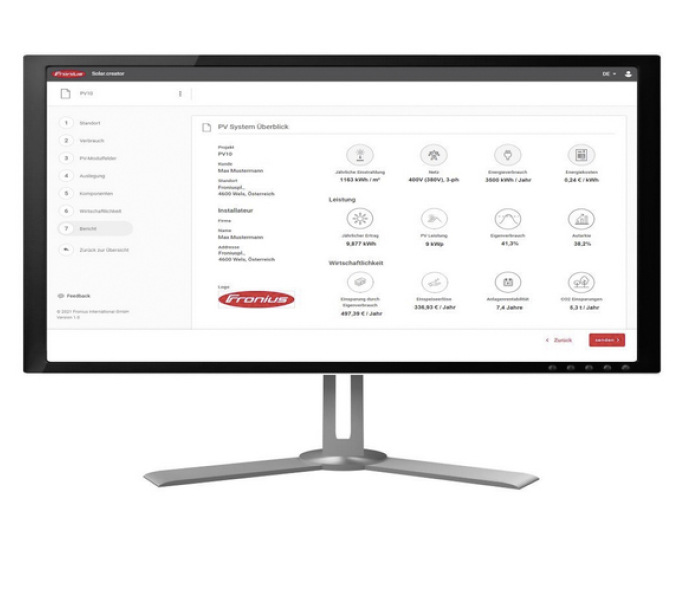Fronius - Tool erleichtert Auslegung und Planung