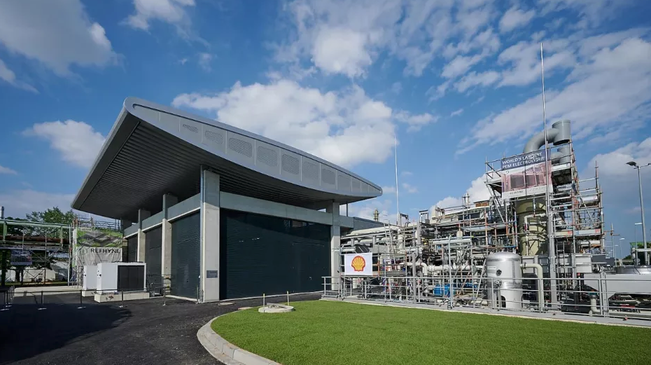 Shell baut Elektrolyseur mit 100 Megawatt für grünen Wasserstoff