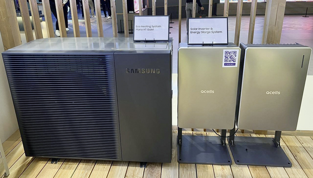 Qcells/Samsung - Wärmepumpen mit intelligenter Steuerung