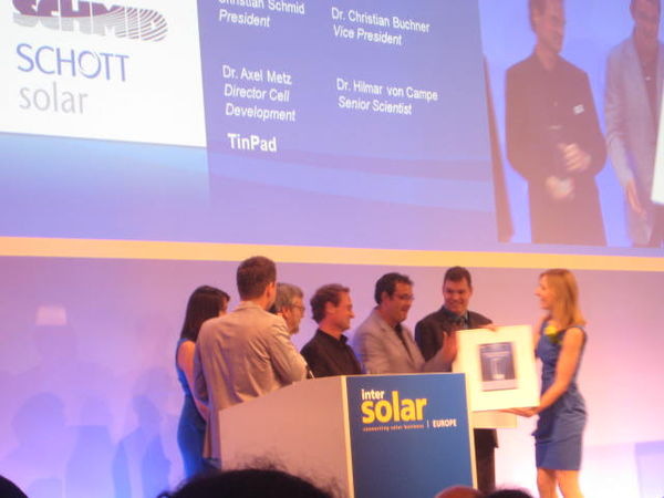 Intersolar Awards verliehen