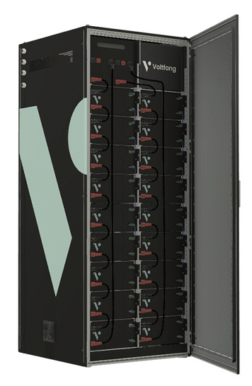 Voltfang - Gewerbespeicher mit gebrauchten Akkus